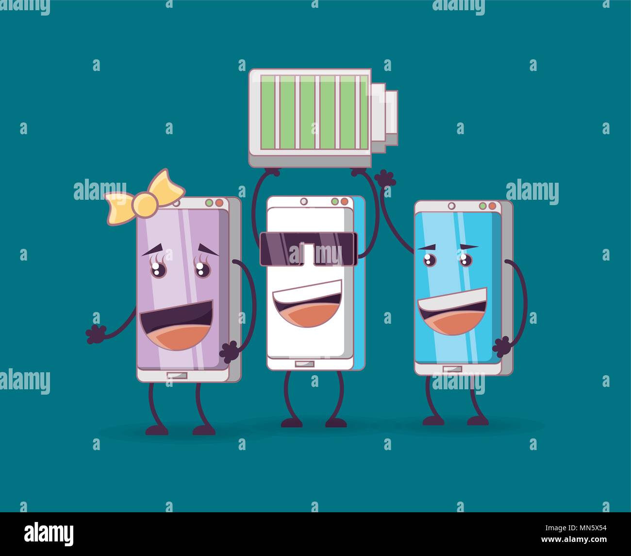 Cartoon Battery High Resolution Stock Photography and Images - Alamy