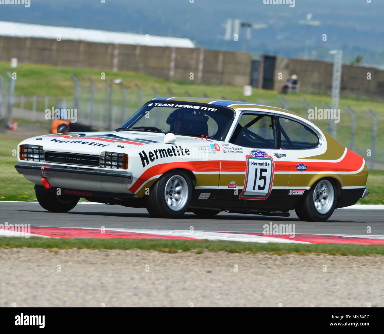 John Spiers, Ford Capri, Historic Touring Car Challenge, Tony Dron ...