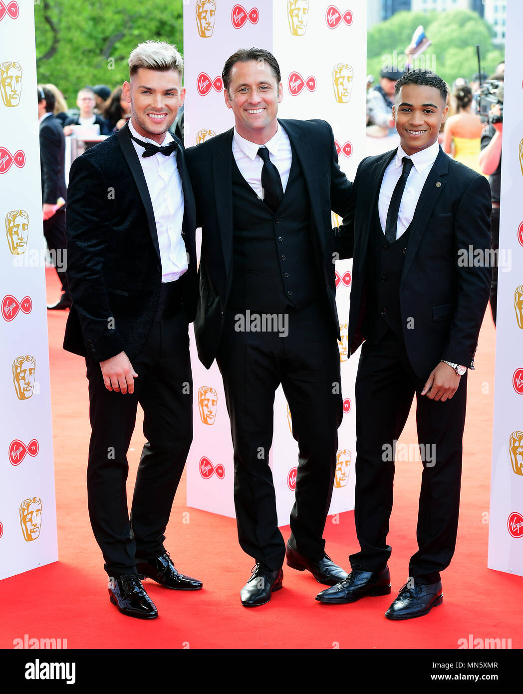 From left, Kieron Richardson, Nick Pickard and Theo Graham attending ...