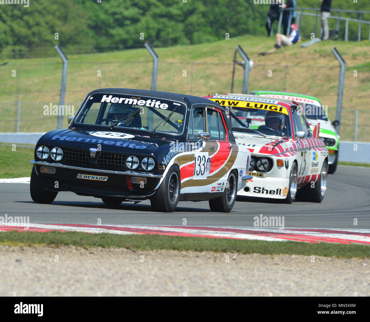 Ken Clarke, Tim Clarke, Triumph Dolomite Sprint, Historic Touring Car ...