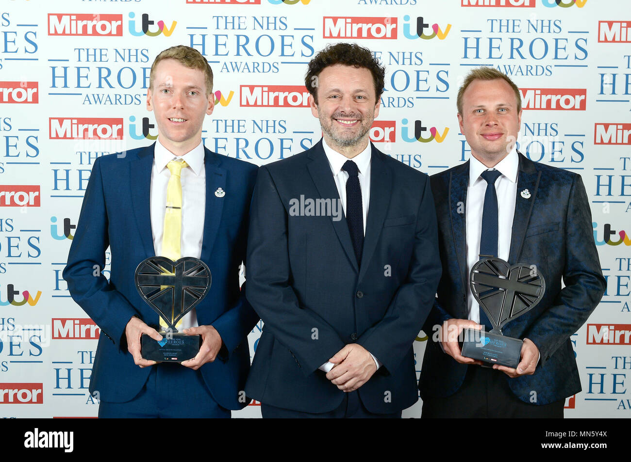 Rich Morton and Dan Farnworth, presented by Michael Sheen, win the ...