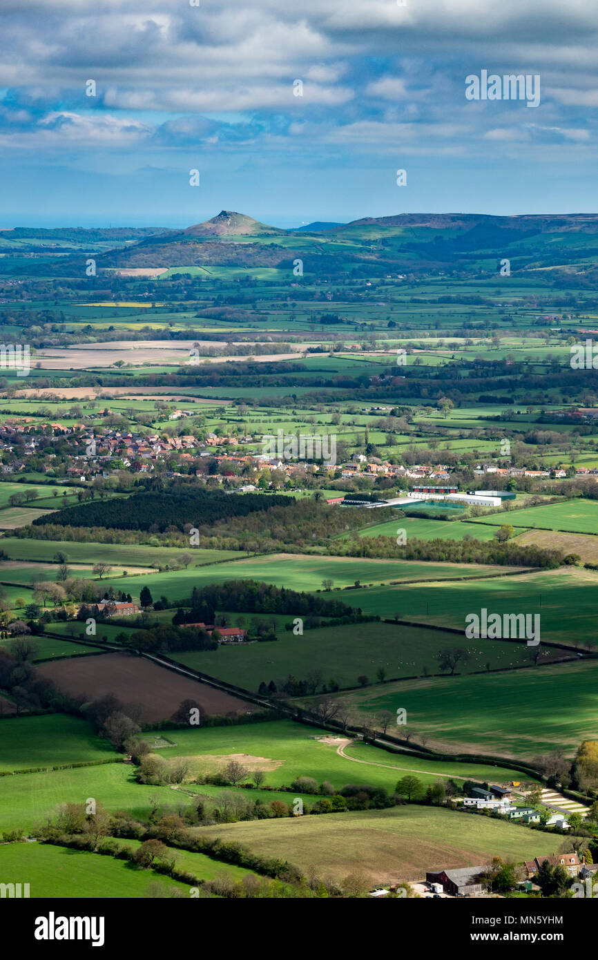 The Stokesley Plain, North Yorkshire Stock Photo - Alamy