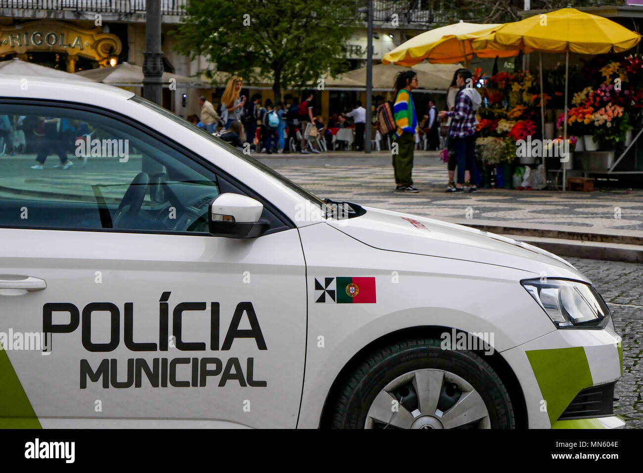 Lisbon municipal police hi-res stock photography and images - Alamy