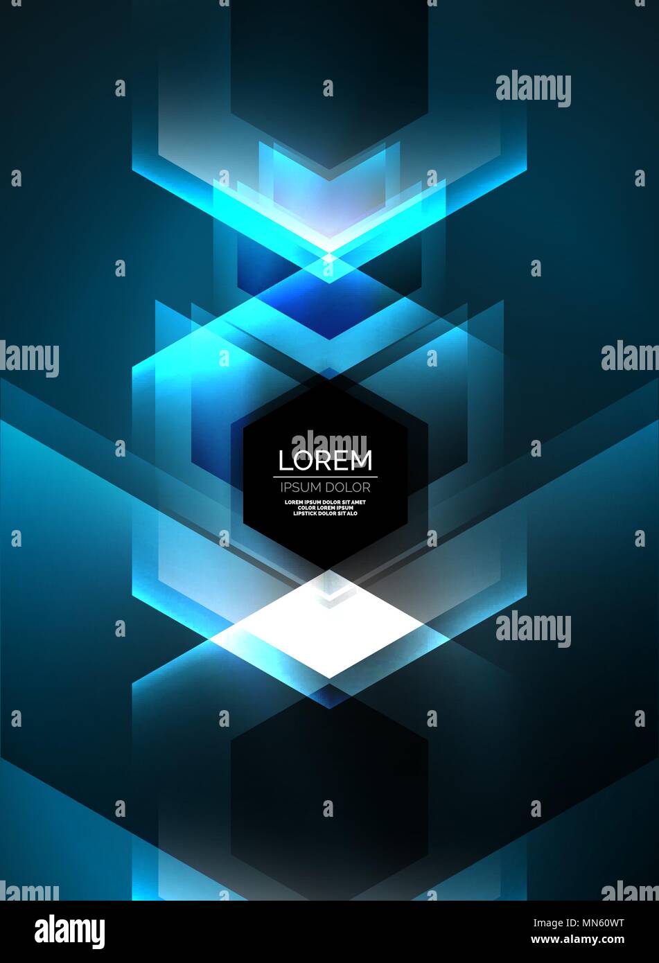 Digital technology glowing arrows. Digital technology glowing arrows ...