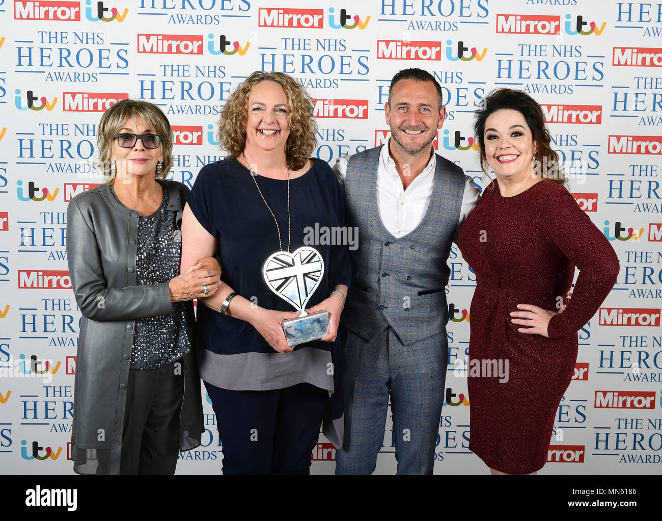 Sara Rowbotham (second left) wins the Special Recognition Award at the ...