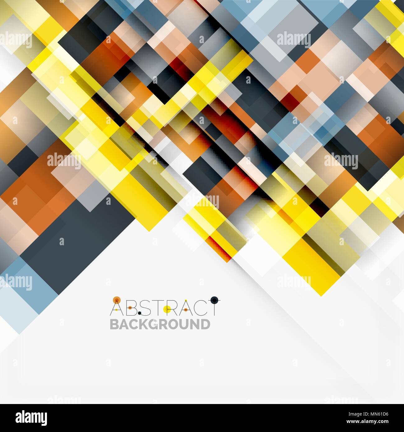 Abstract blocks template design background, simple geometric shapes on ...