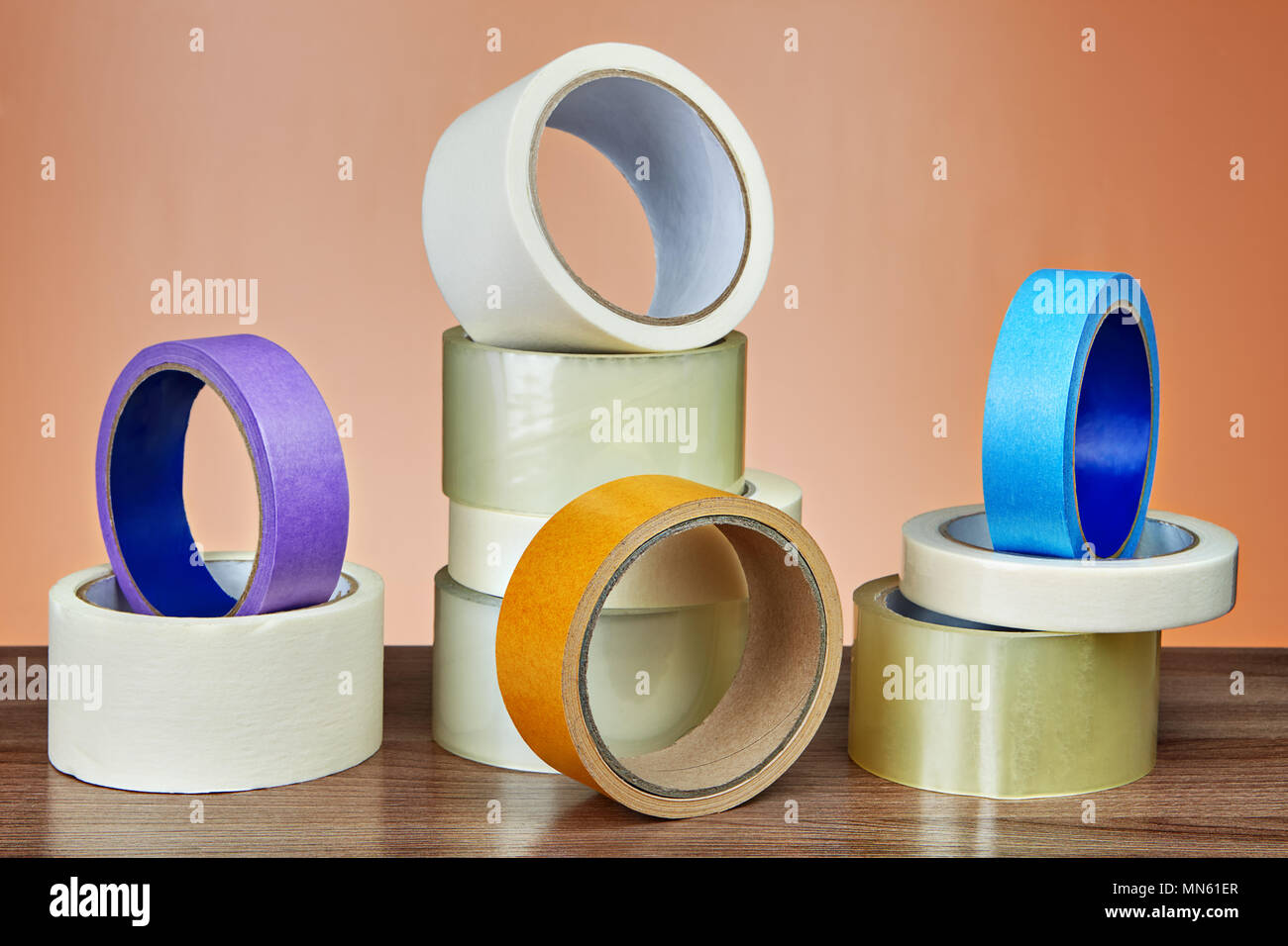 Close up roll masking tape hi-res stock photography and images - Alamy