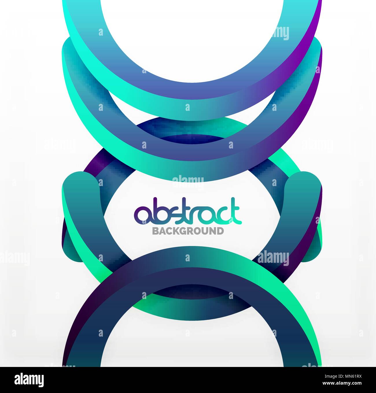 Modern 3d geometrical style background, arch circular lines. Modern 3d ...