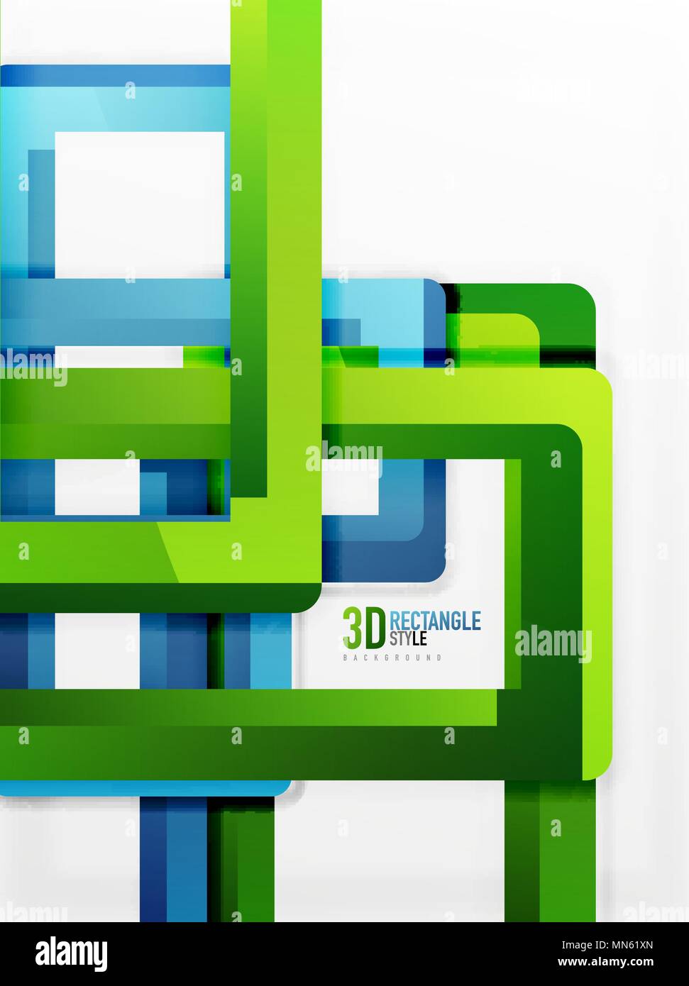 Rectangle tube elements, vector background. Rectangle tube elements ...