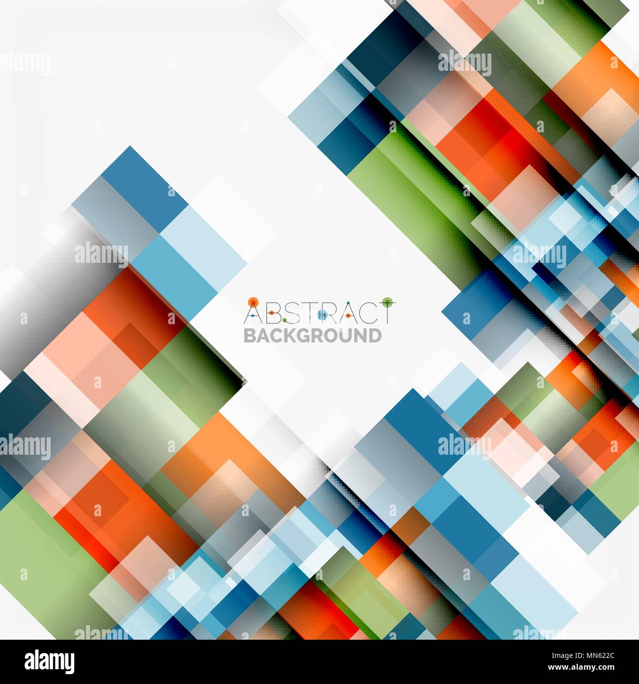 Abstract blocks template design background, simple geometric shapes on ...