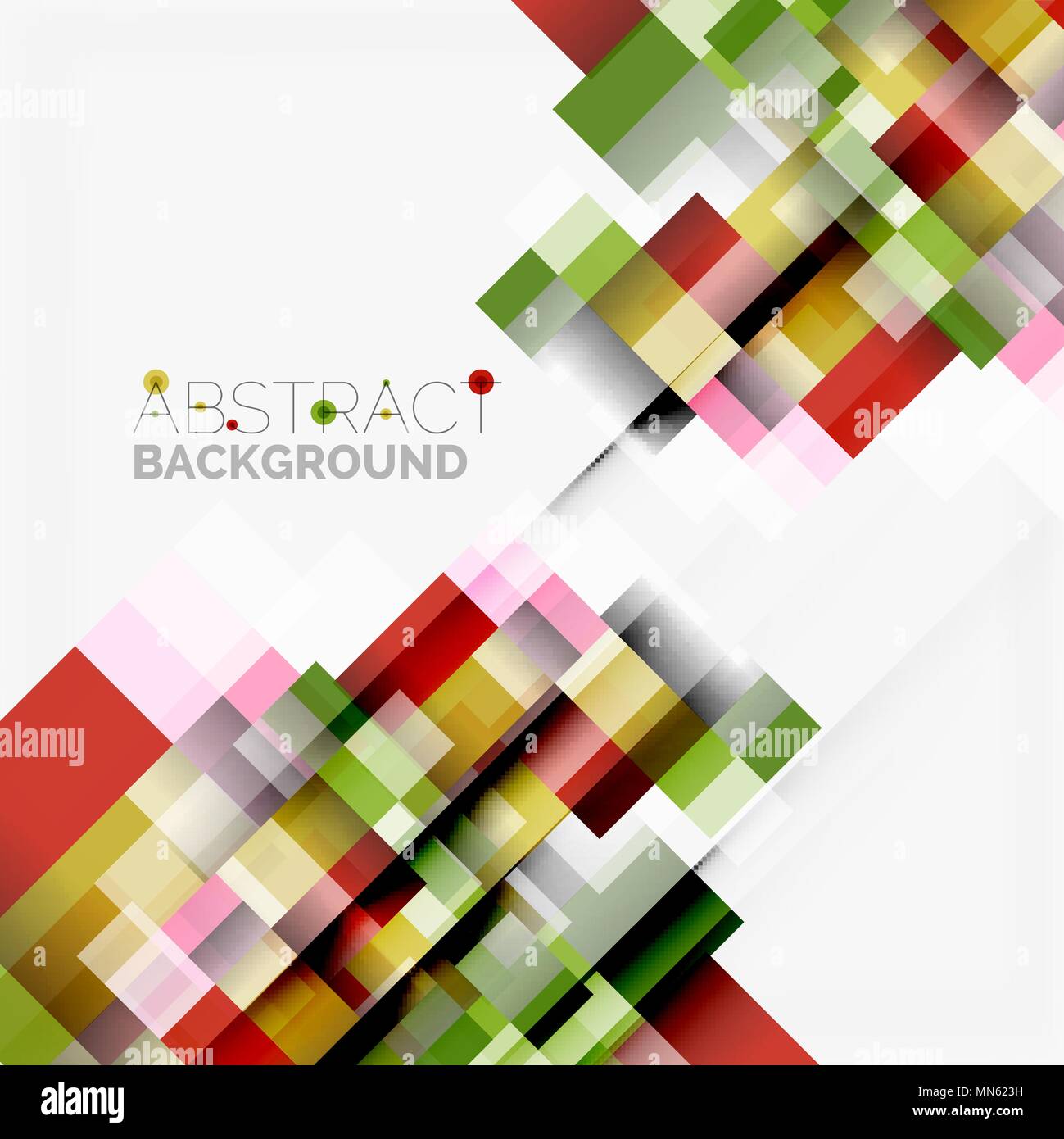 Abstract blocks template design background, simple geometric shapes on ...