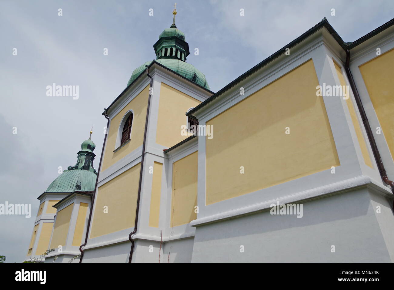 Pilgrimage building complex on the Holy Mountain in Pribram Stock Photo ...