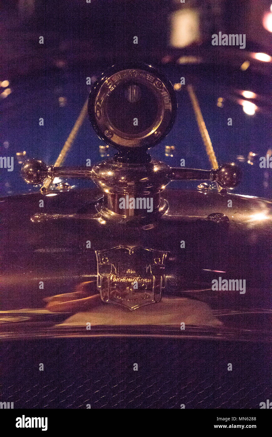 Naples, Florida, USA – May 5, 2018: Blue 1920 Cunningham Series V4 ...