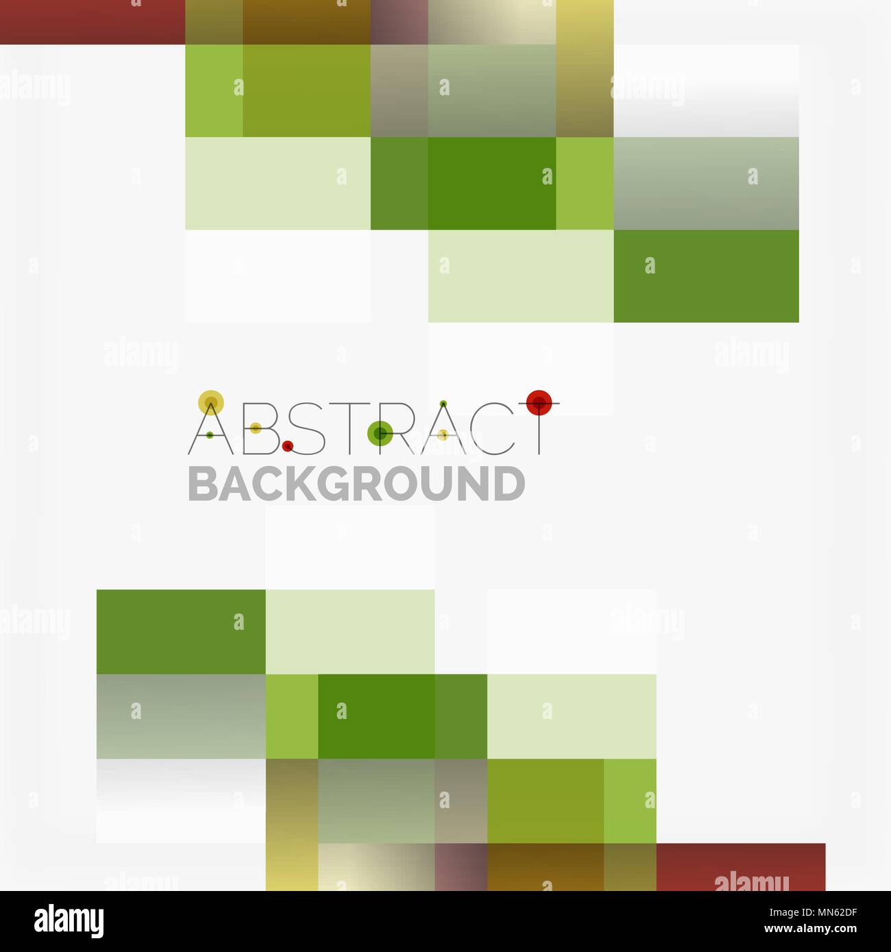 Abstract Blocks Template Design Background Simple Geometric Shapes On White Straight Lines And