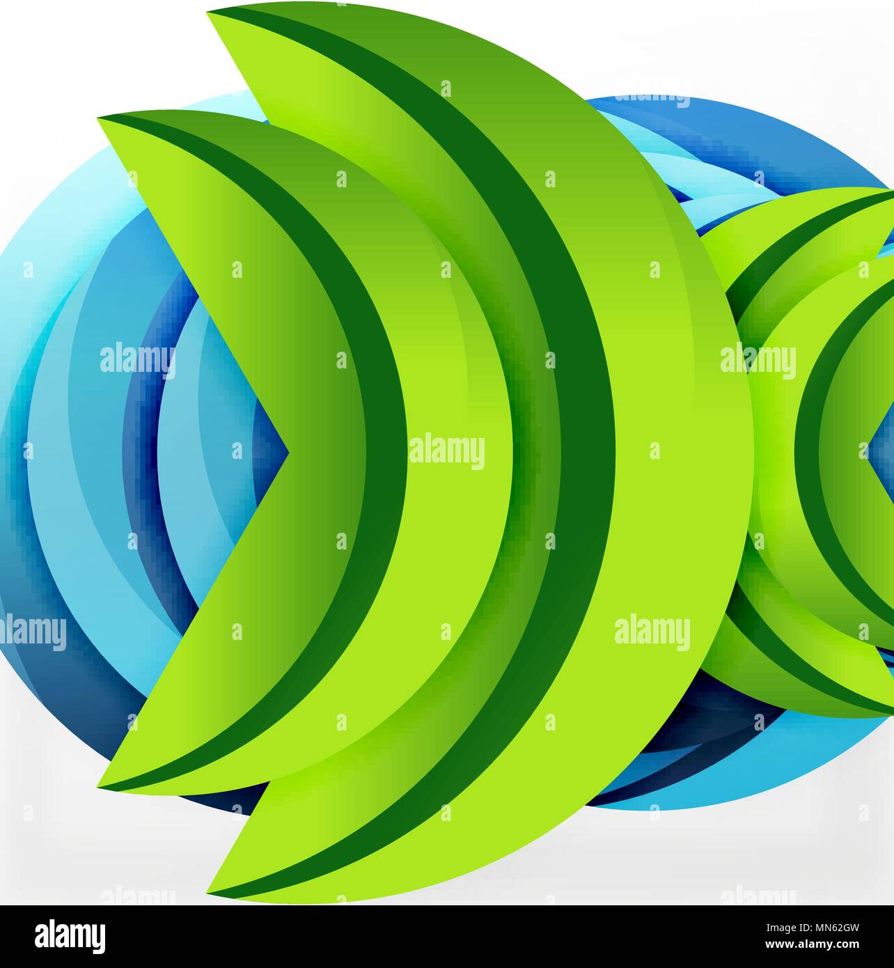 3D wave design. 3D wave lines design. Dynamic effect abstract vector ...