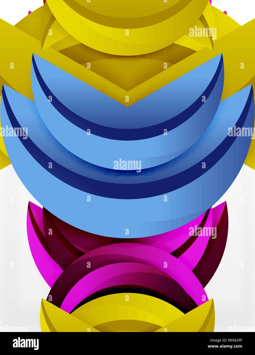 3D wave design. 3D wave lines design. Dynamic effect abstract vector ...