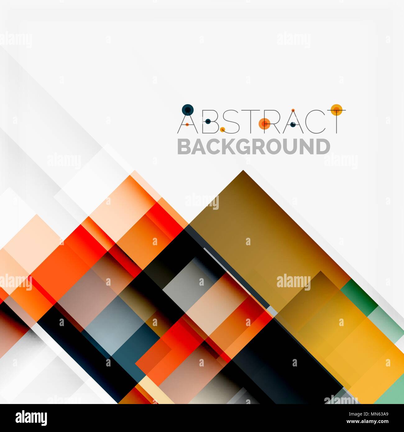 Abstract blocks template design background, simple geometric shapes on ...