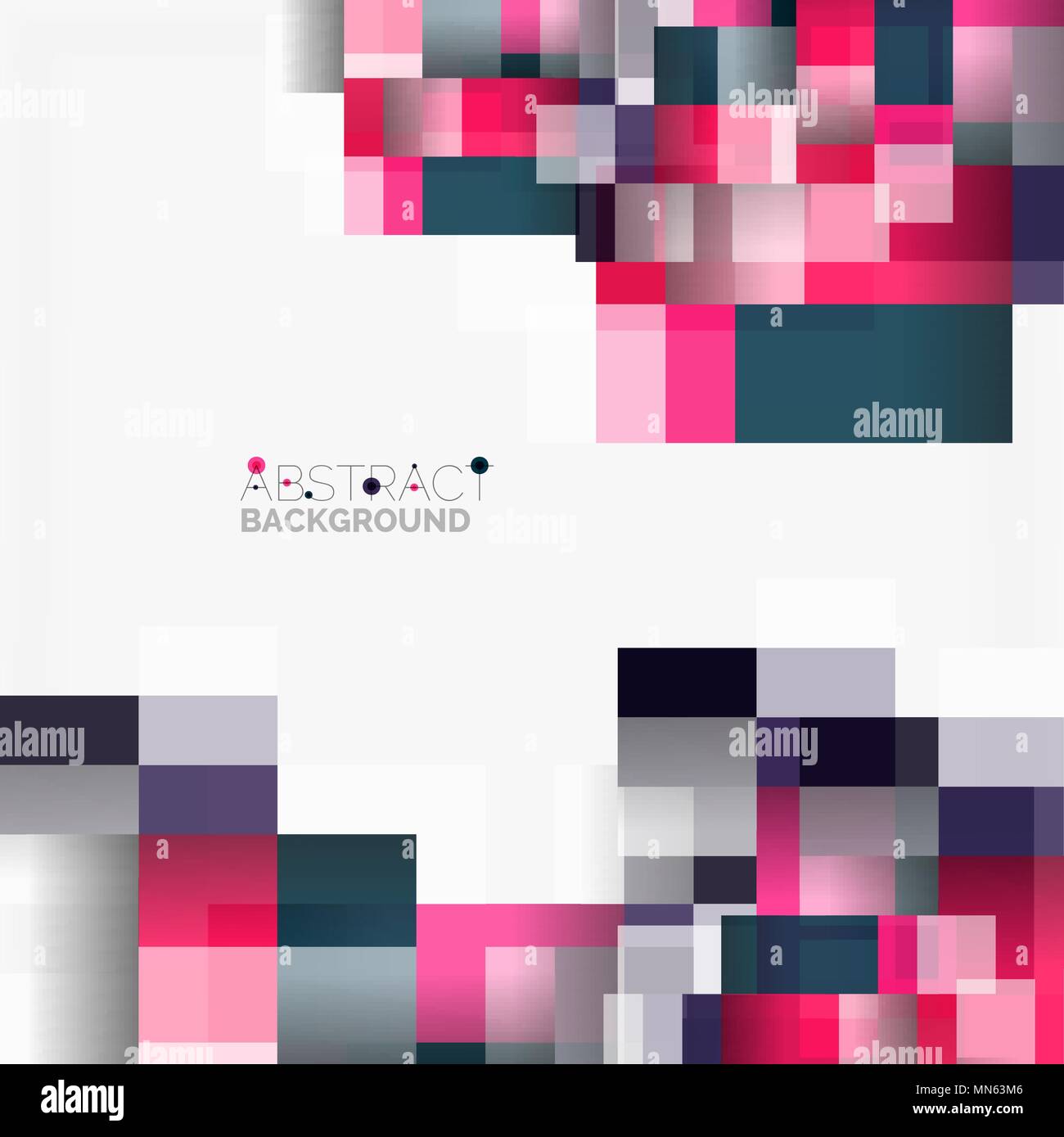 Abstract blocks template design background, simple geometric shapes on ...