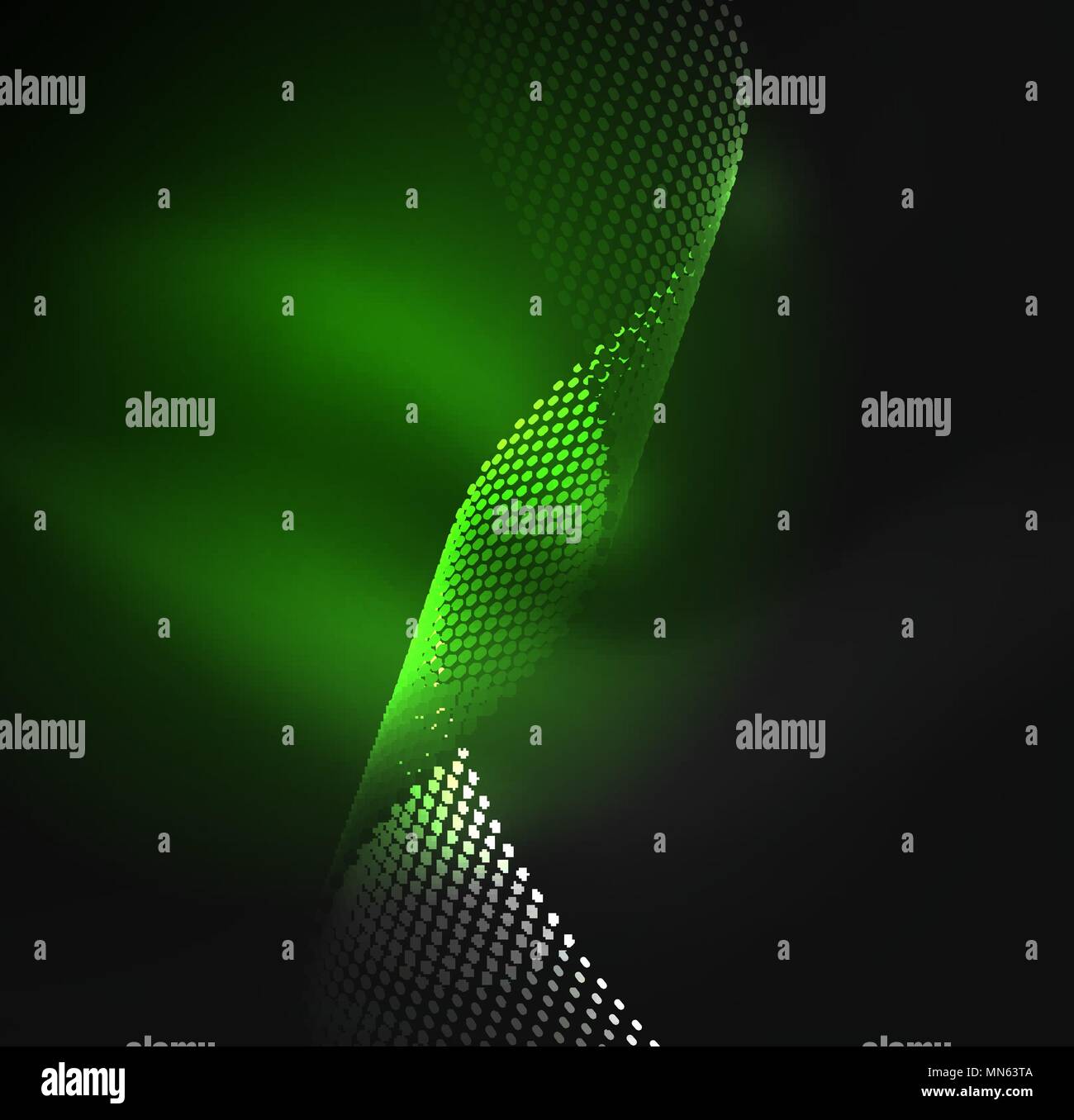 Glowing particles wave design template. Glowing particles wave design ...