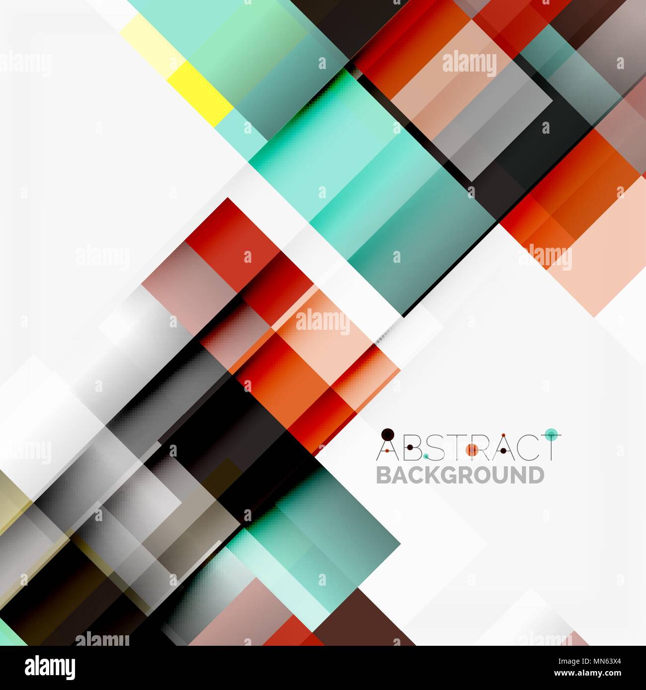 Abstract blocks template design background, simple geometric shapes on ...