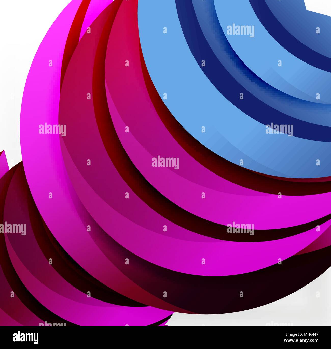 3D wave design. 3D wave lines design. Dynamic effect abstract vector ...