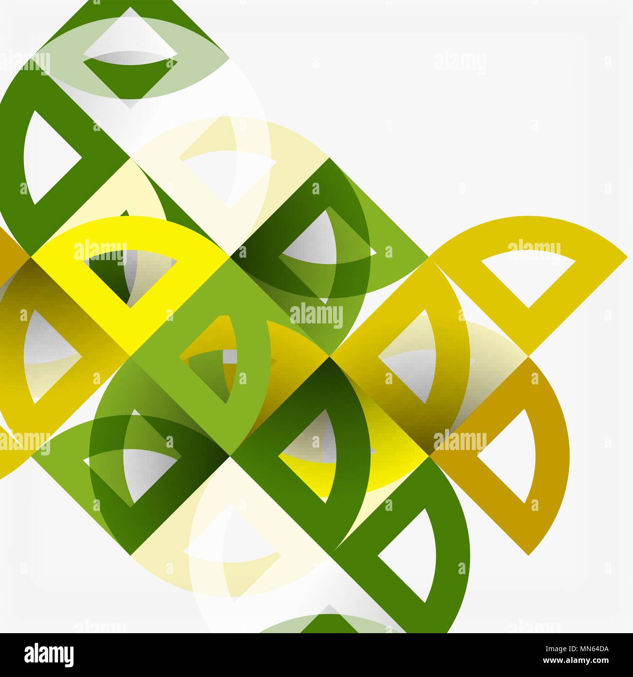 Cut paper circles, mosaic mix geometric pattern design. Cut paper ...
