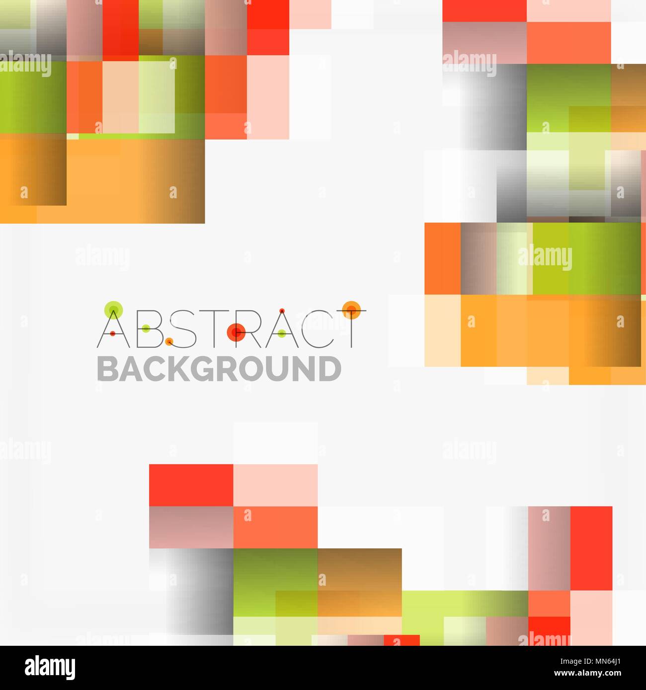 Abstract Blocks Template Design Background Simple Geometric Shapes On White Straight Lines And