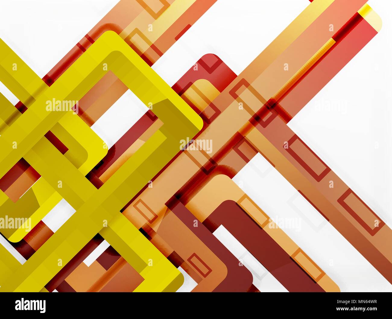 Rectangle tube elements, vector background. Rectangle tube elements ...