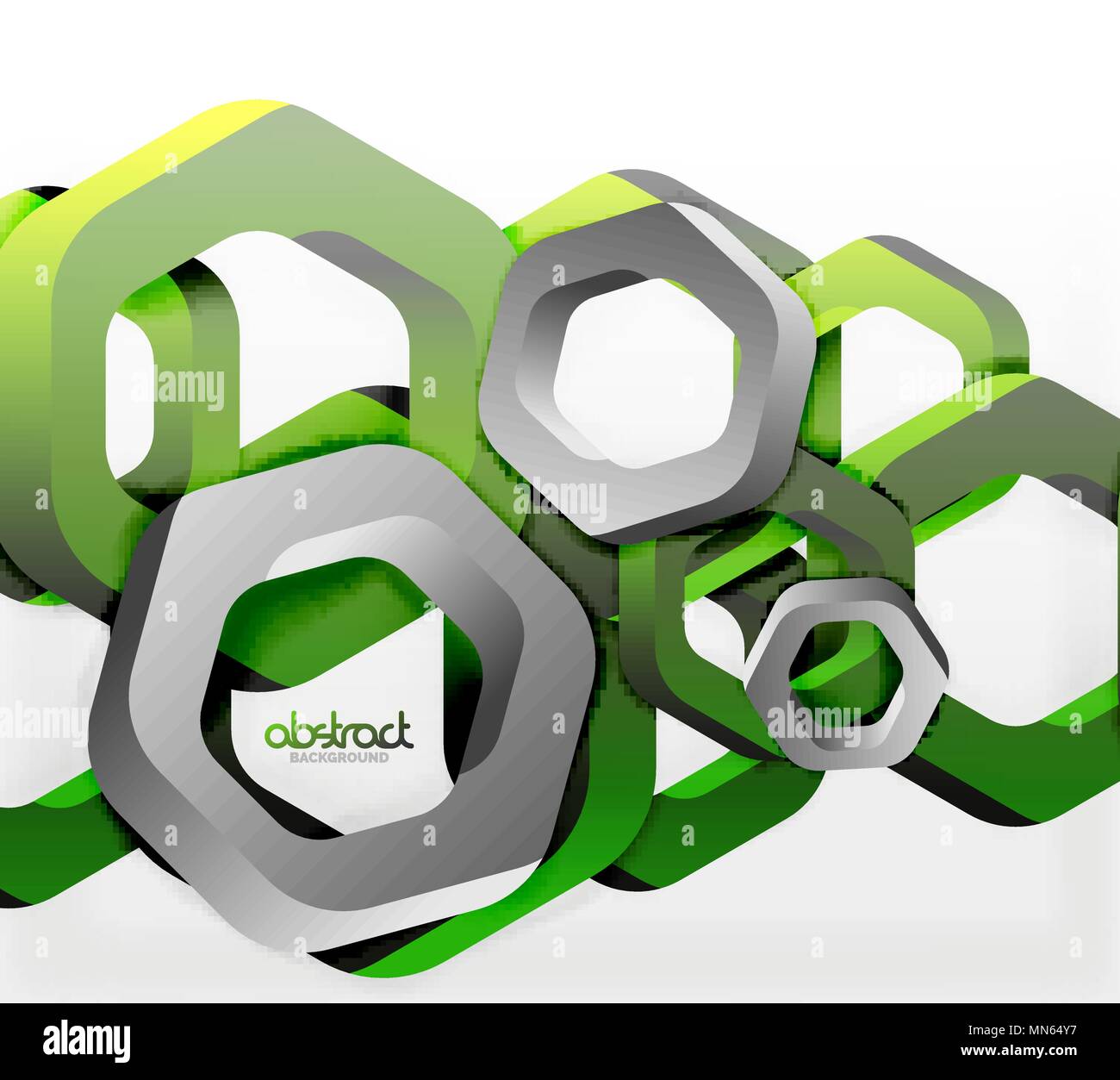 Overlapping hexagons design background. Overlapping hexagons vector ...
