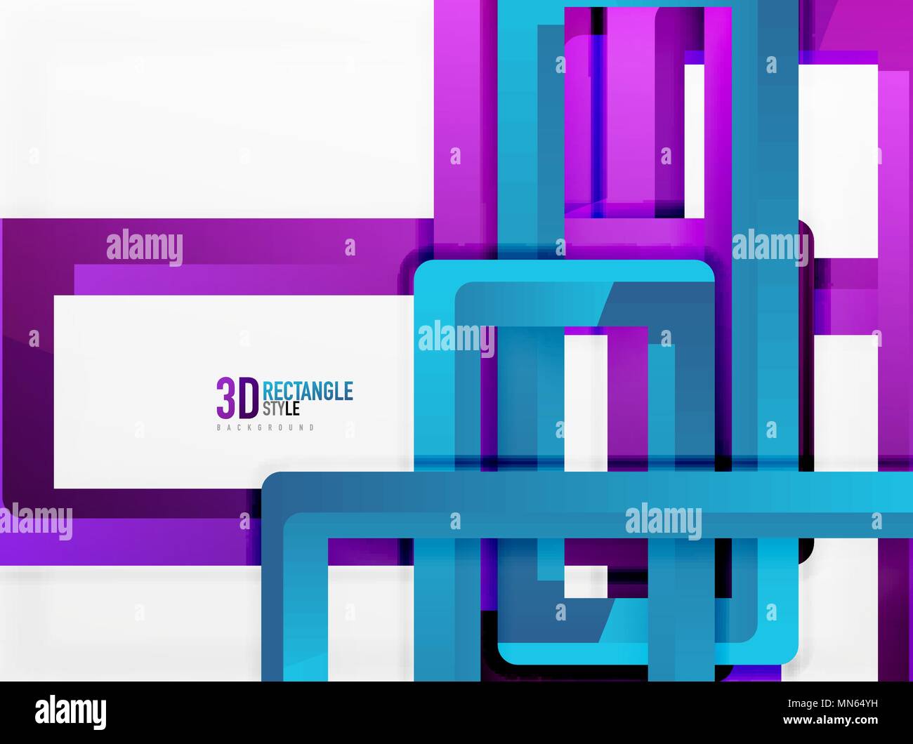 Rectangle tube elements, vector background. Rectangle tube elements ...