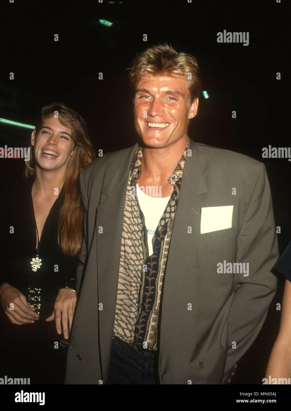 HOLLYWOOD, CA - AUGUST 09: Actor Dolph Lundgren attends 'Air America ...