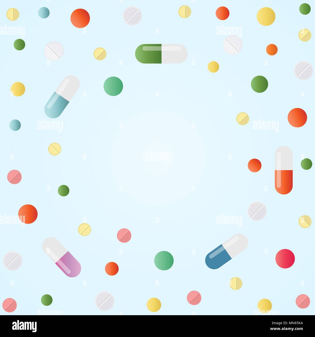 Assorted tablets Stock Vector Images - Alamy