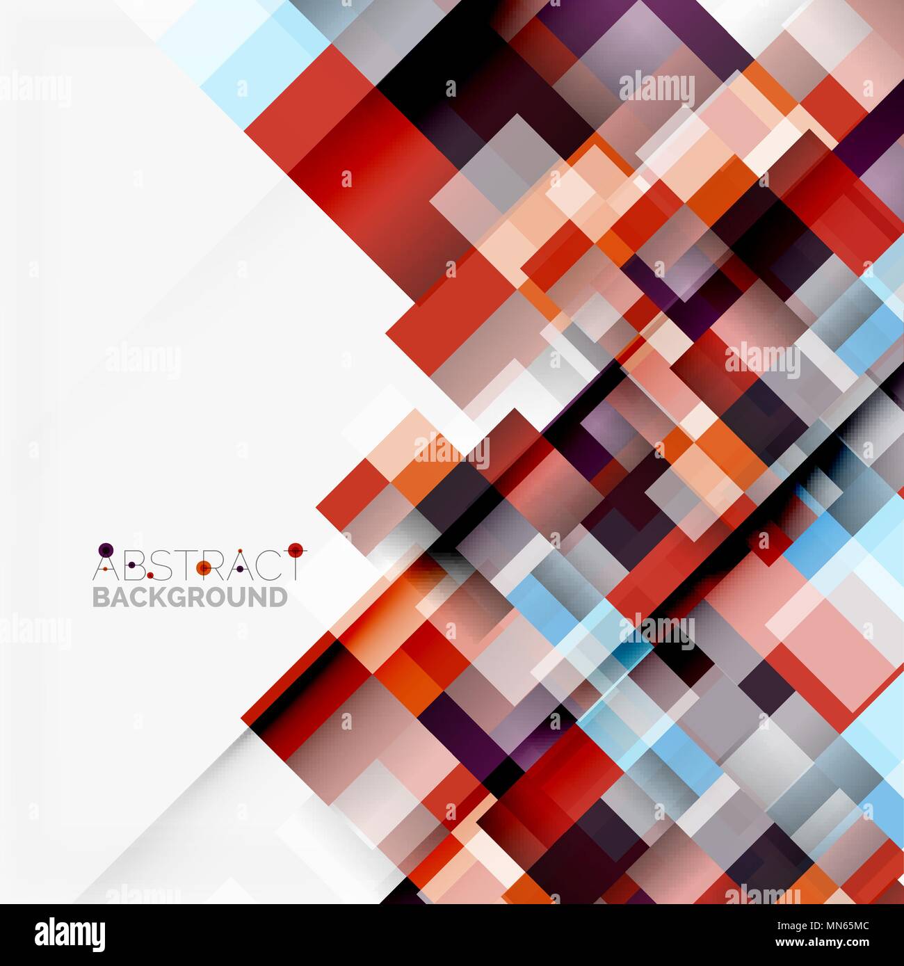 Abstract blocks template design background, simple geometric shapes on ...