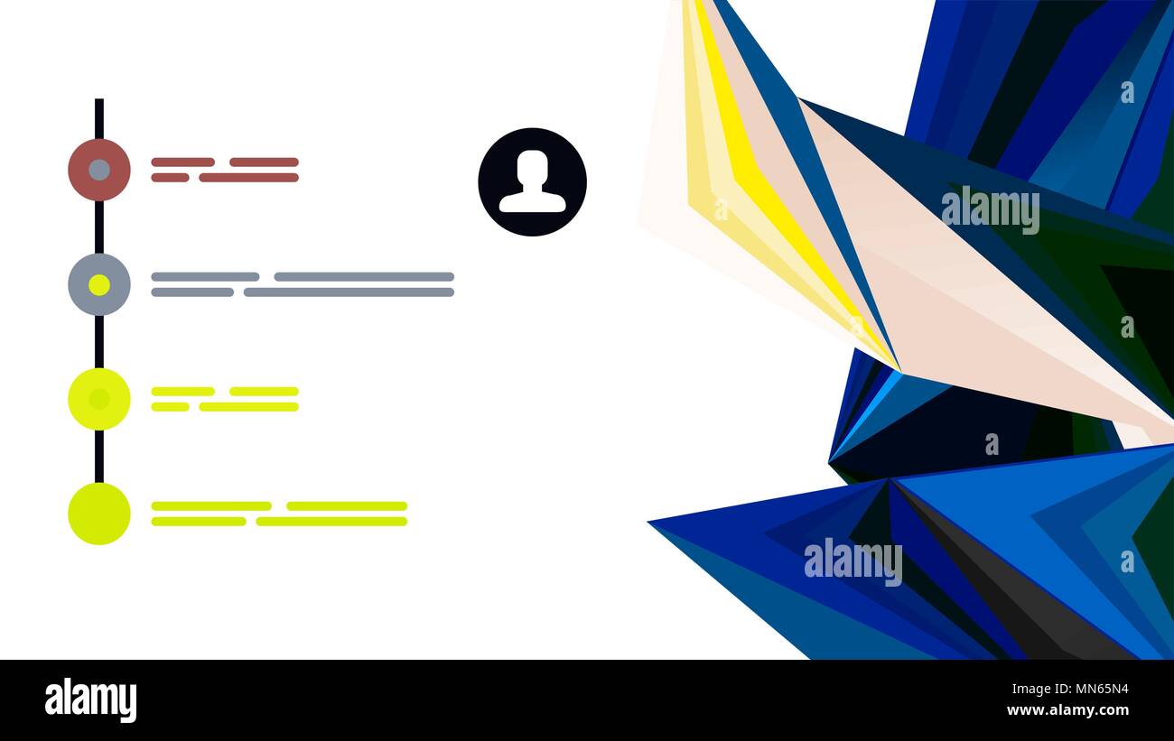 Modern triangle presentation template. Modern triangle presentation ...