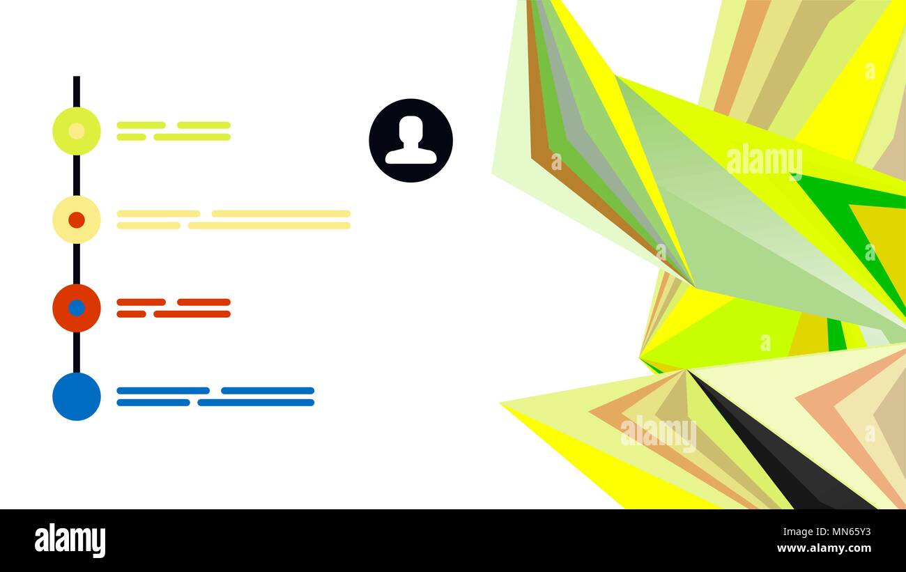 Modern triangle presentation template. Modern triangle presentation ...