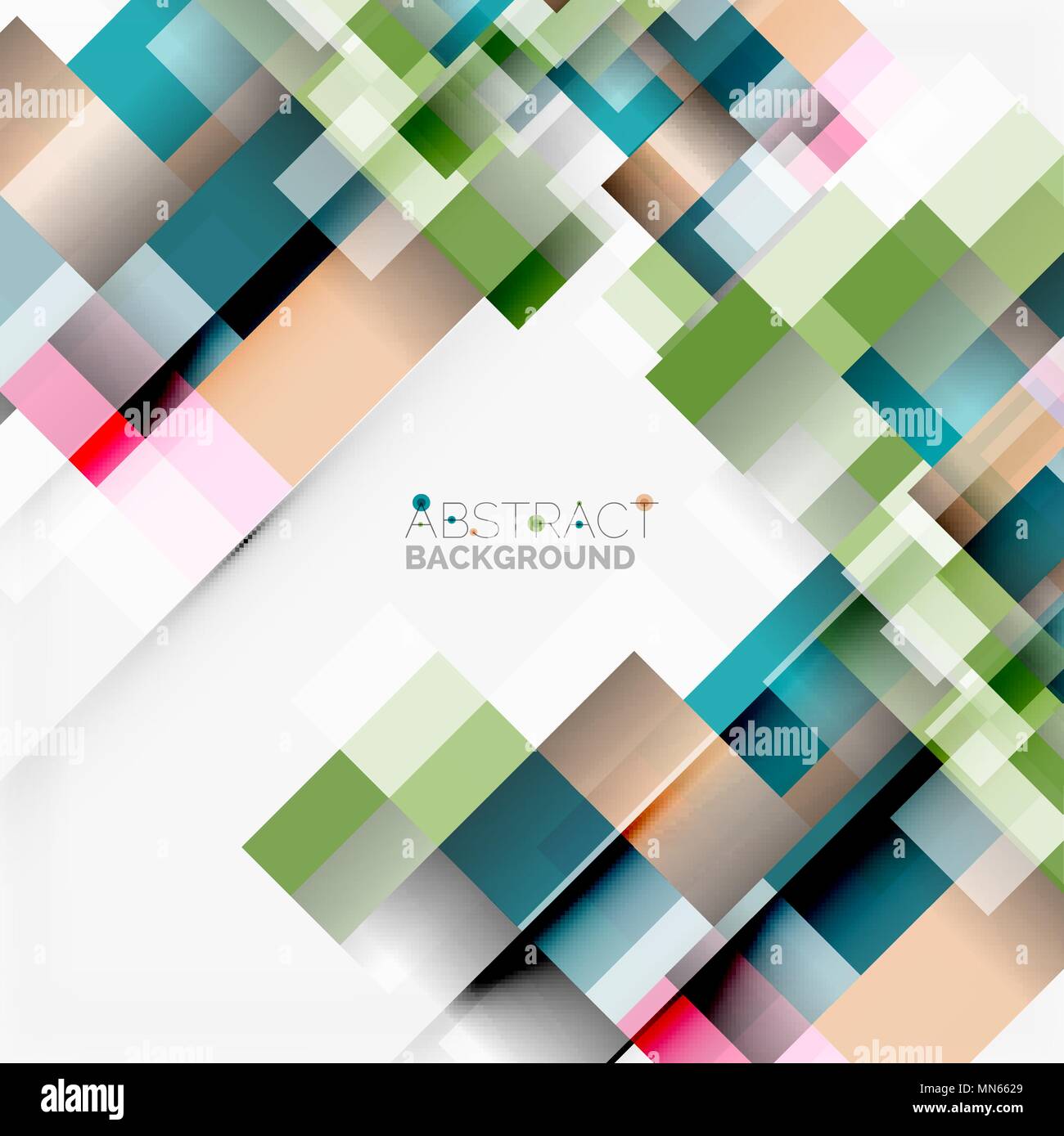 Abstract blocks template design background, simple geometric shapes on ...