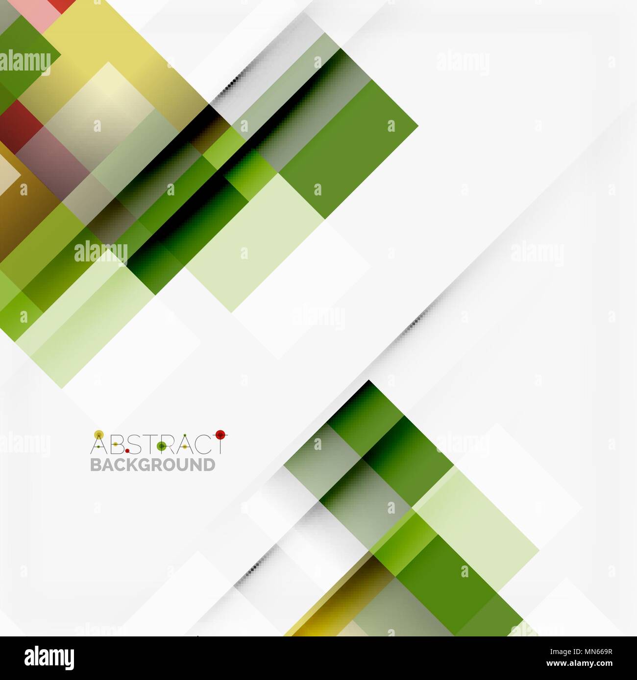 Abstract Blocks Template Design Background Simple Geometric Shapes On White Straight Lines And