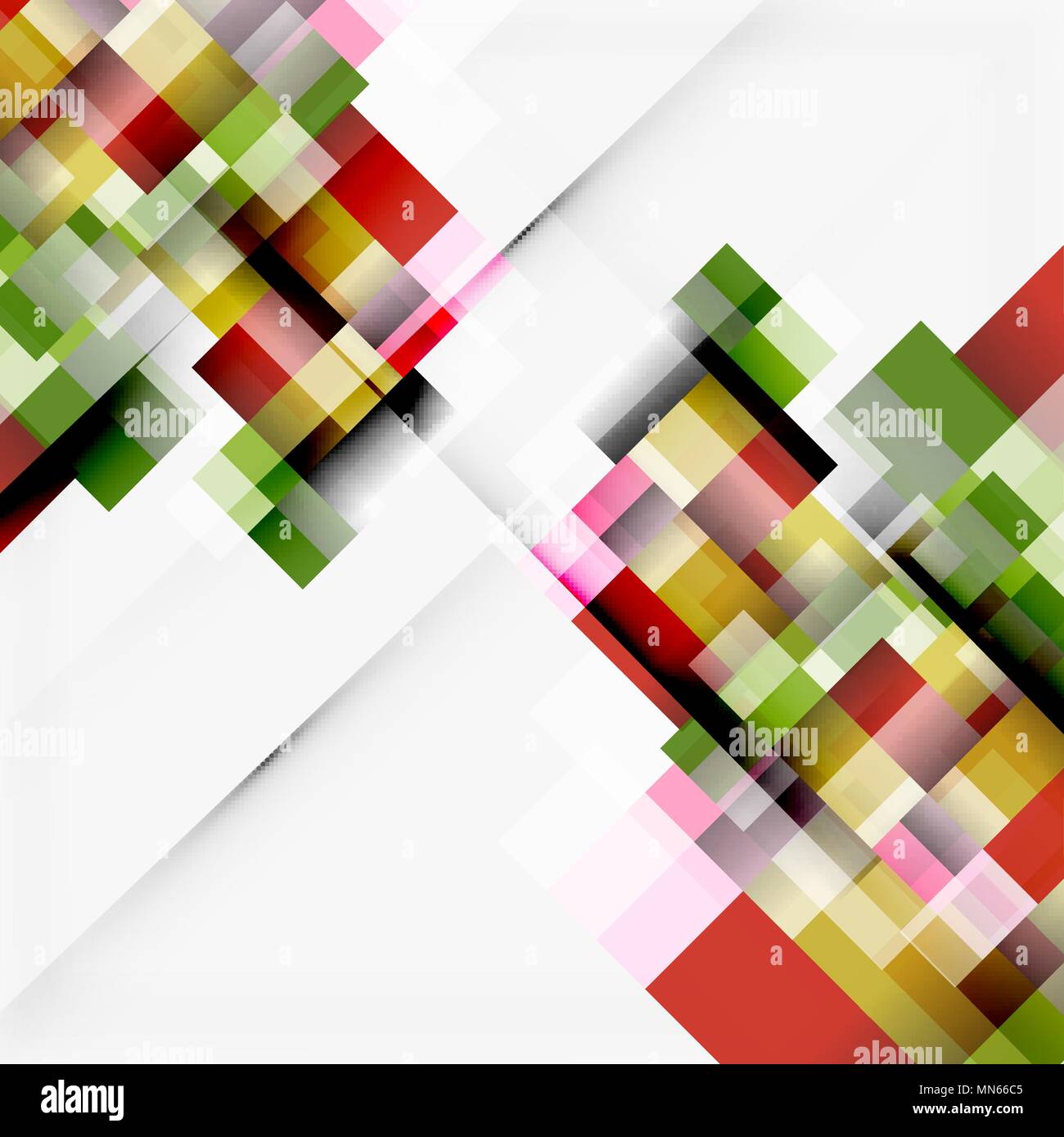 Abstract blocks template design background, simple geometric shapes on ...