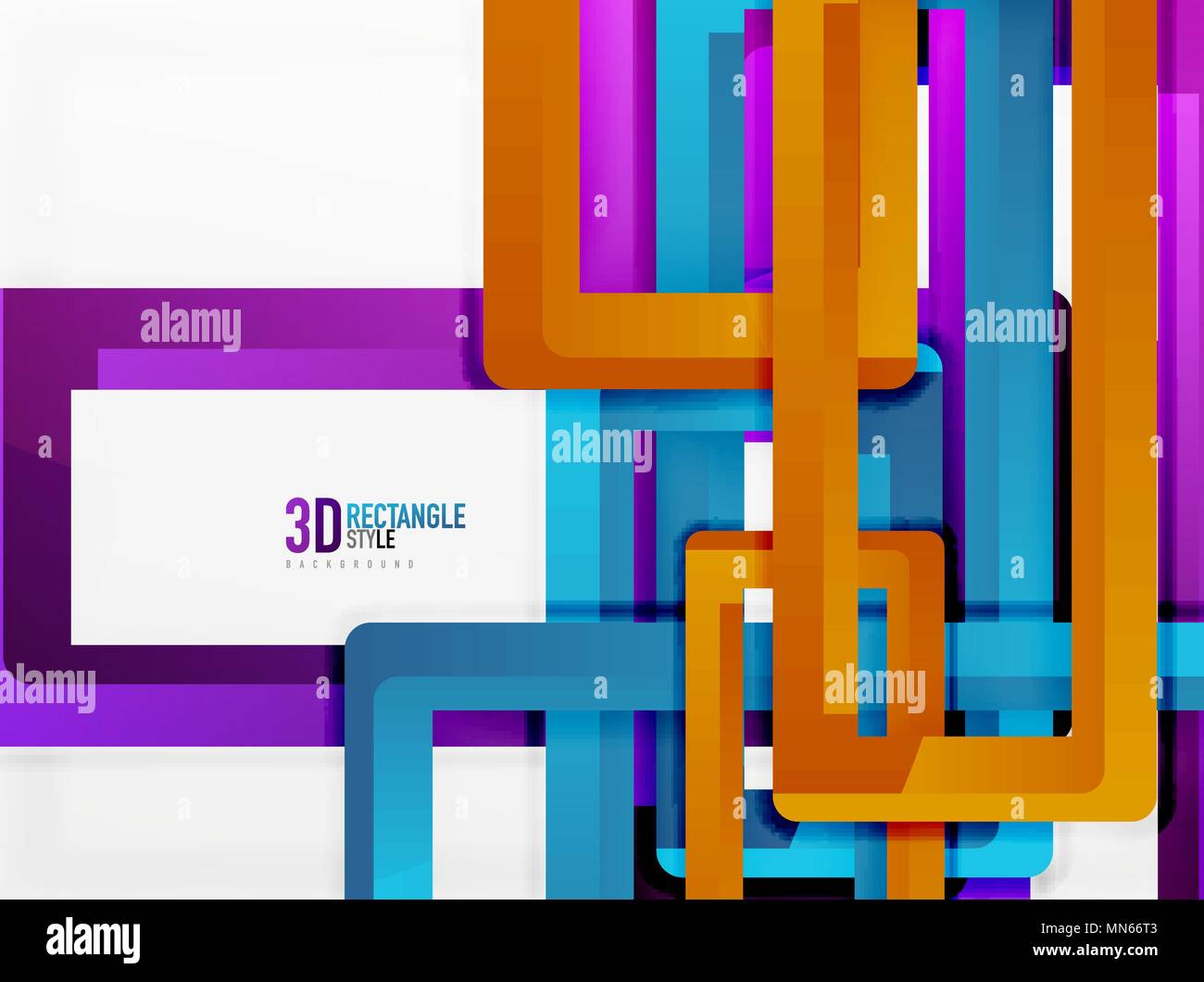 Rectangle tube elements, vector background. Rectangle tube elements ...