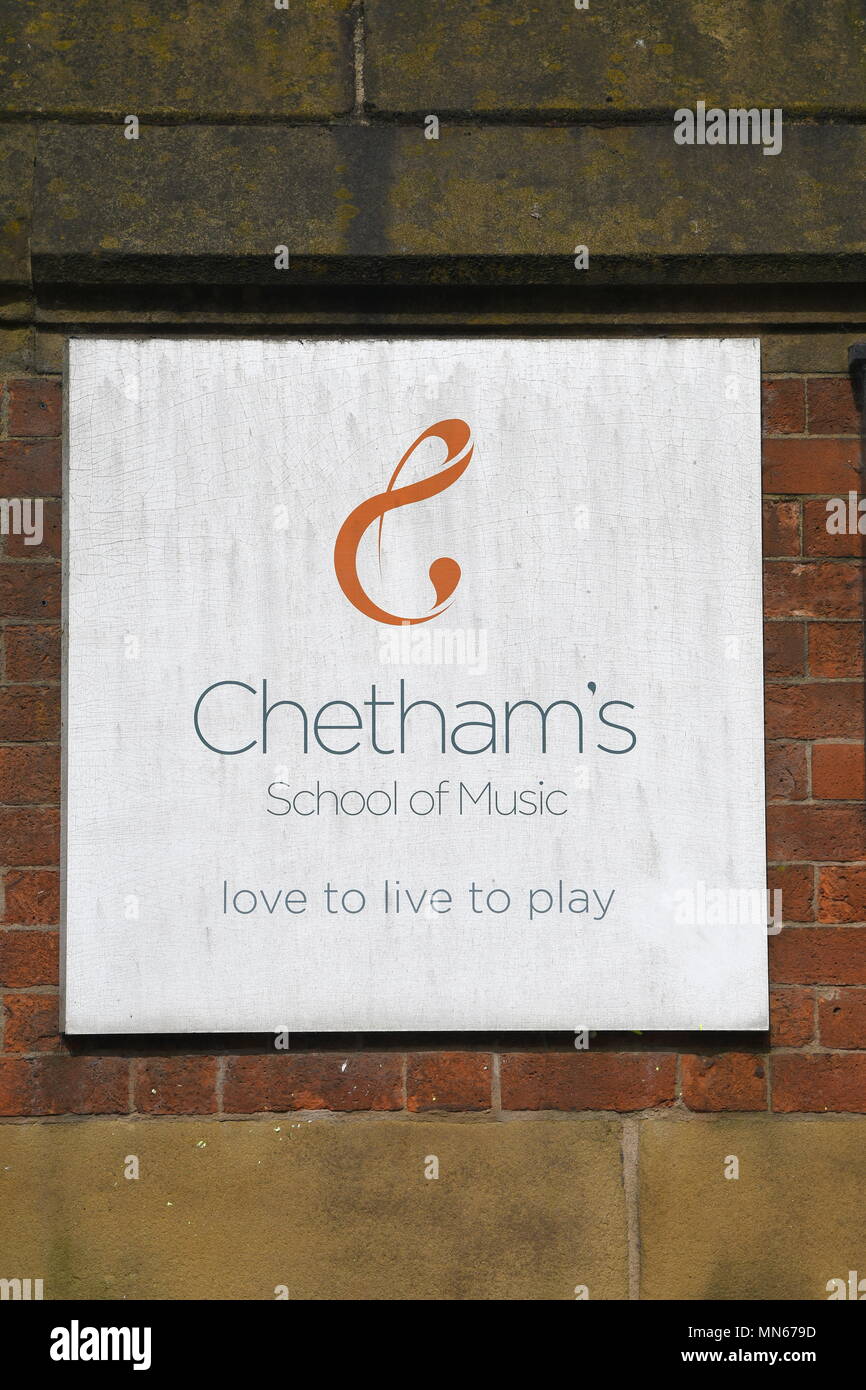 Signs for music school hi-res stock photography and images - Alamy