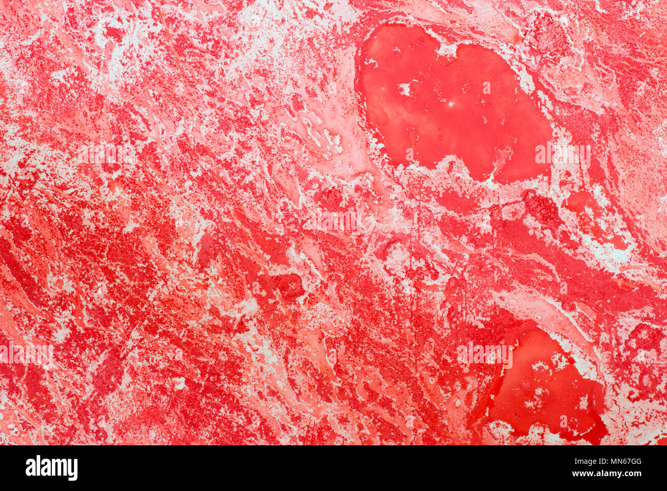 art red and white painted background texture closeup Stock Photo - Alamy
