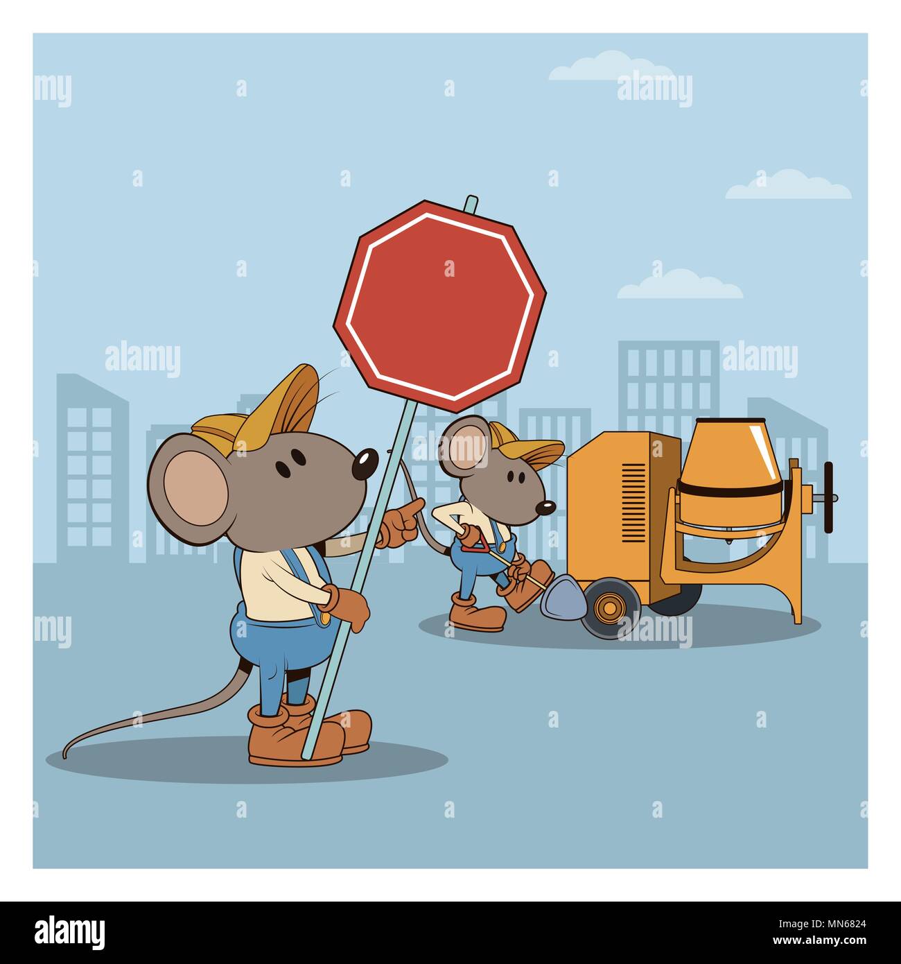 Constrution Stock Vector Images - Alamy