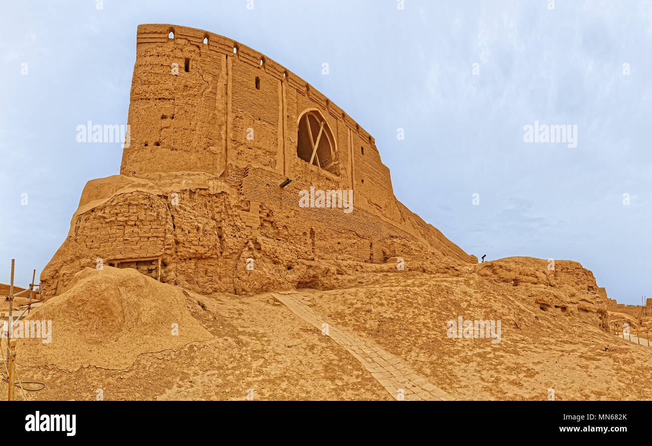 Meybod Narin Castle Iran Stock Photo - Alamy