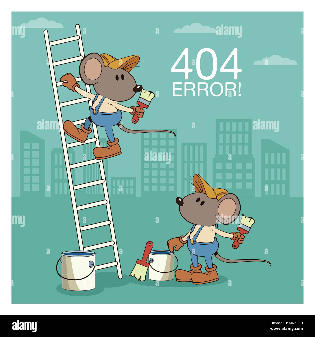 Problem stairs Cut Out Stock Images & Pictures - Alamy