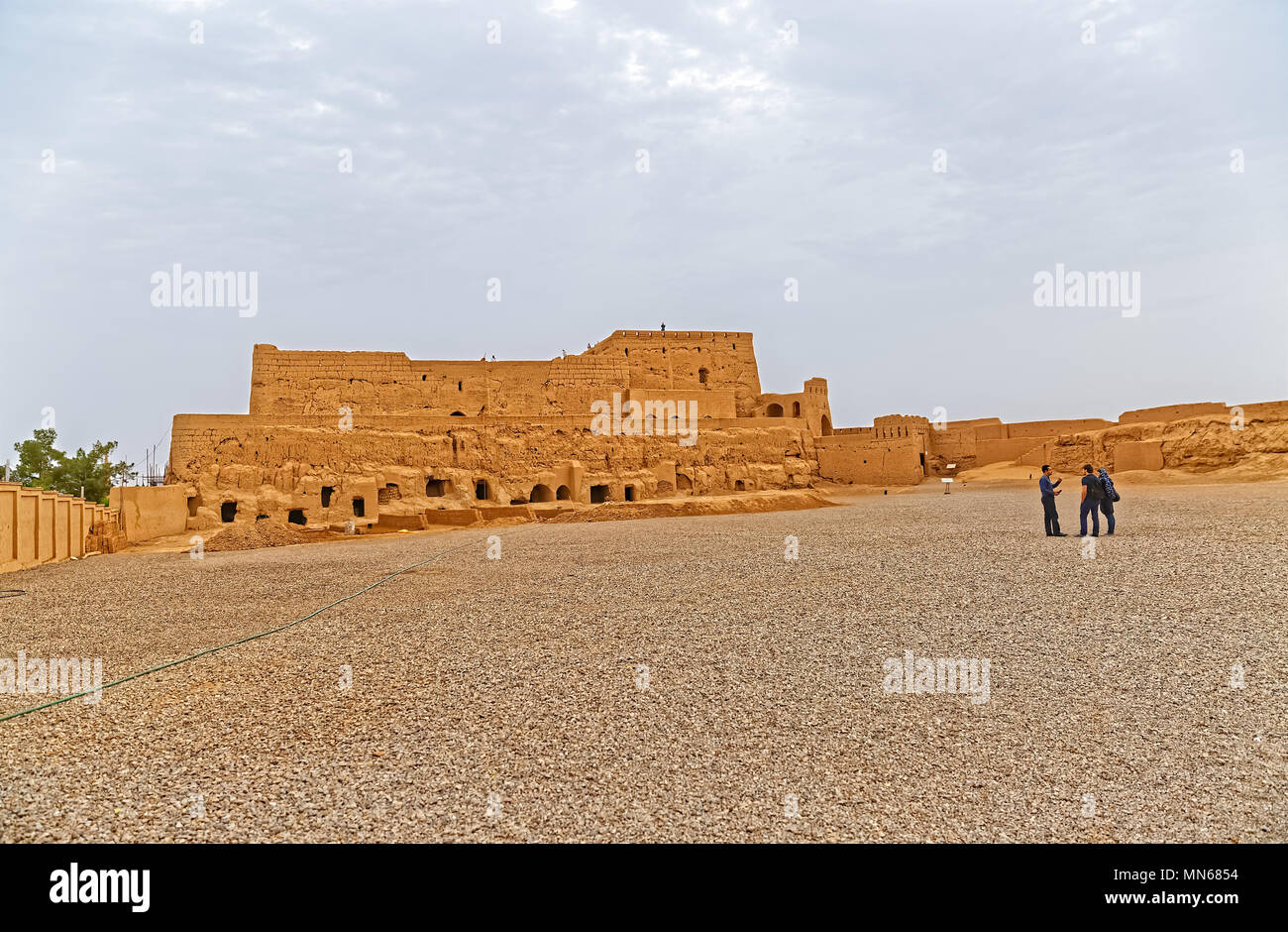 Meybod Narin Castle Iran Stock Photo - Alamy