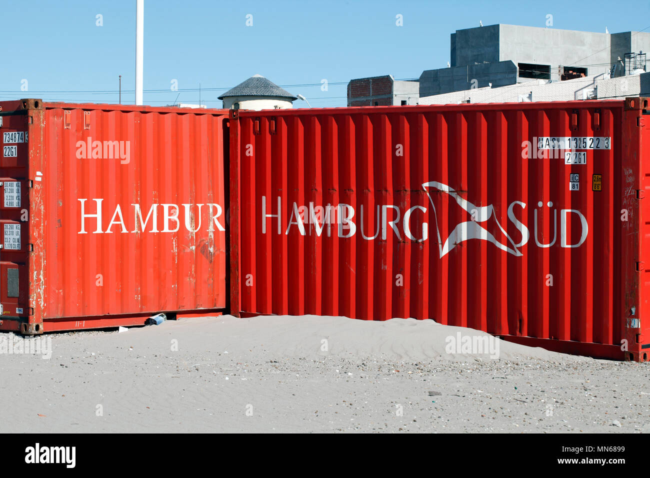 Hamburg sud container hi-res stock photography and images - Alamy