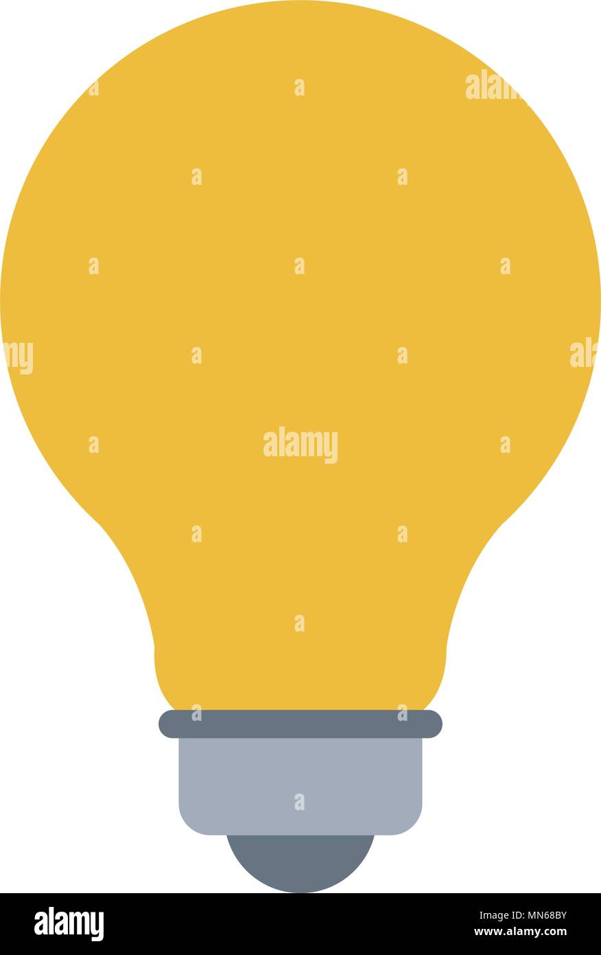 Light bulb symbol Stock Vector Image & Art - Alamy