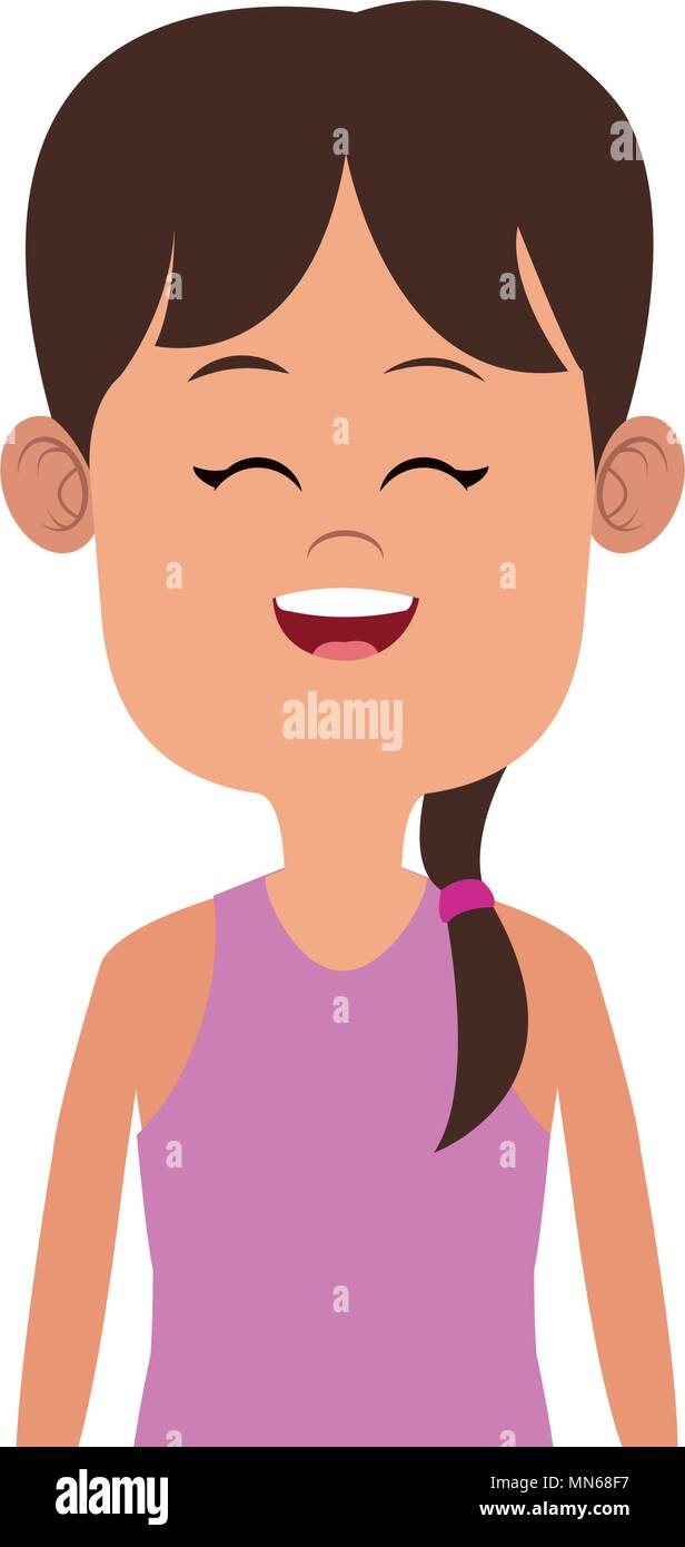 Beautiful girl cartoon Stock Vector Image & Art - Alamy