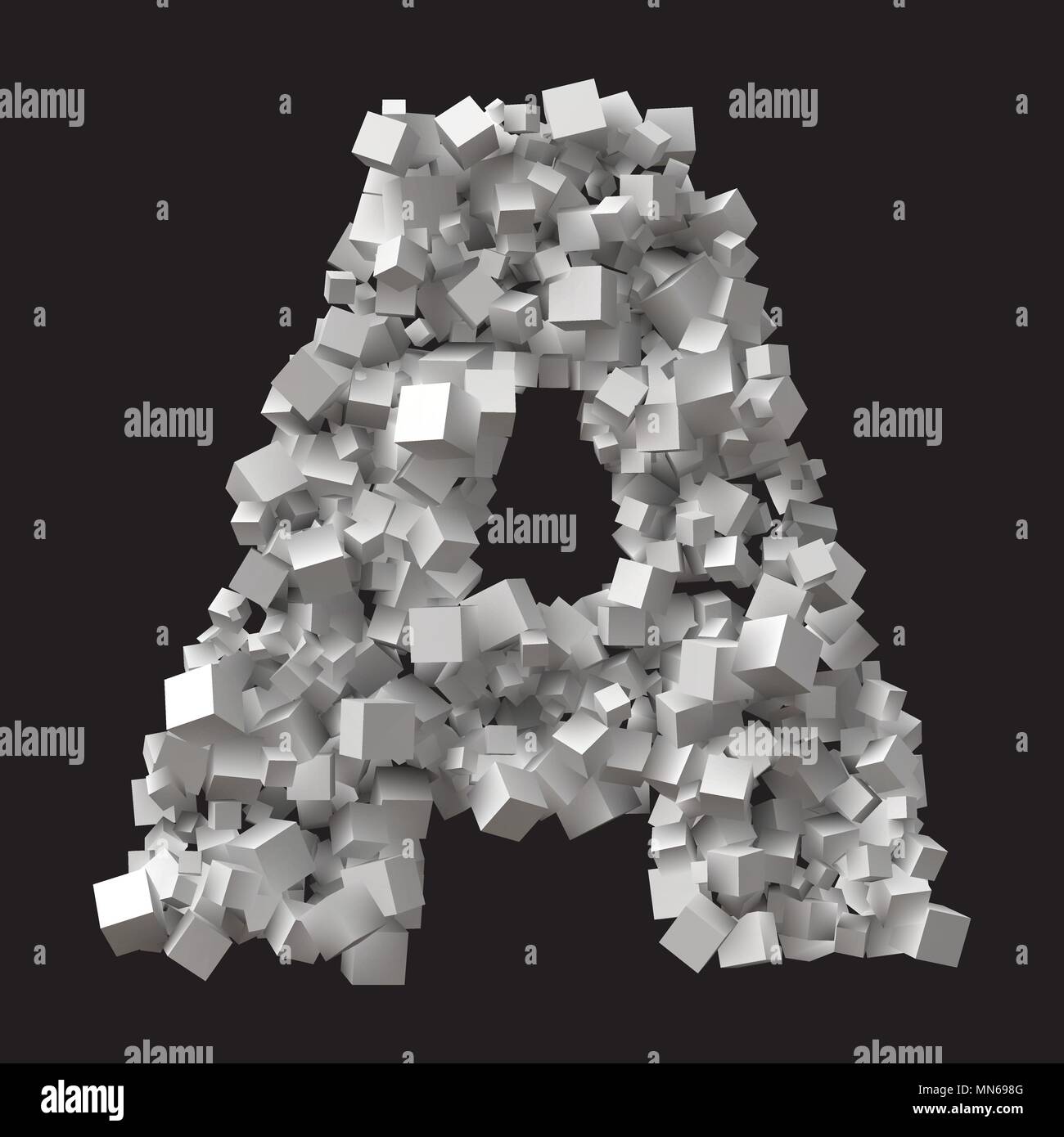 Big letter a hi-res stock photography and images - Alamy