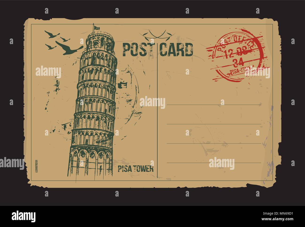 Pisa Stamp High Resolution Stock Photography and Images - Alamy